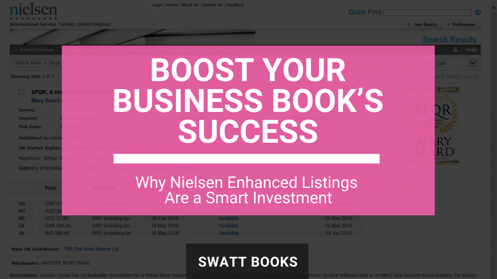 Boost Your Business Book’s Success: Why Nielsen Enhanced Listings Are a ...